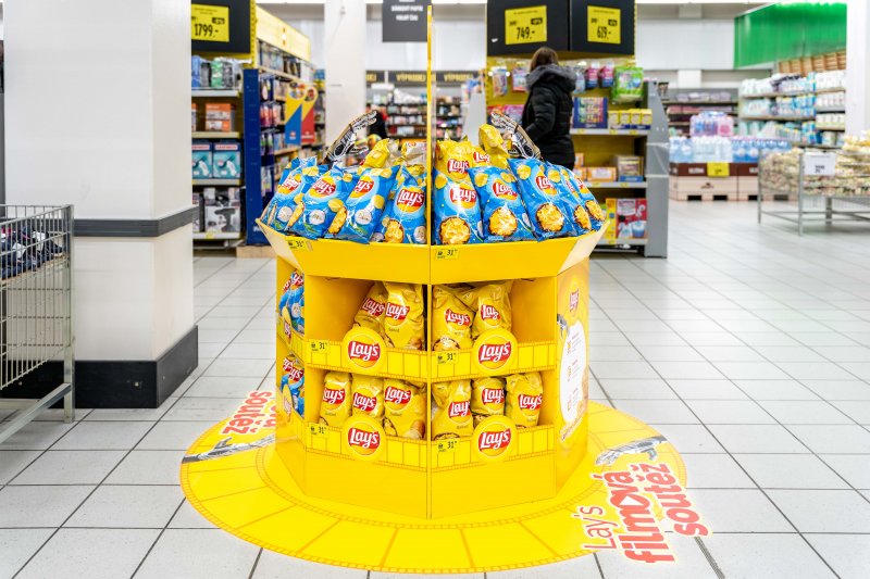 Reference marketingové kampaně: Lay's in-store